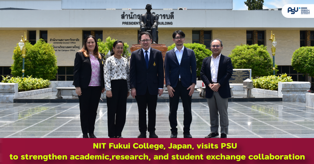 NIT Fukui College, Japan, visits PSU to strengthen academic, research ...